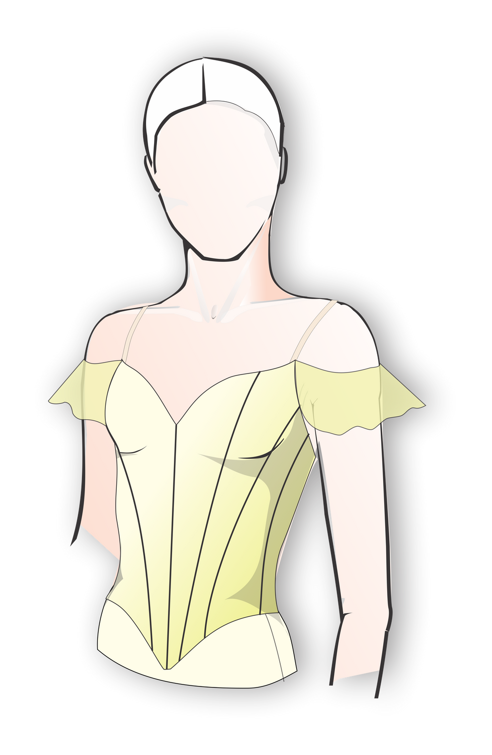 Ballet Bodice Pattern with Sleeves #2103 by Tutus That Dance – Tutus ...