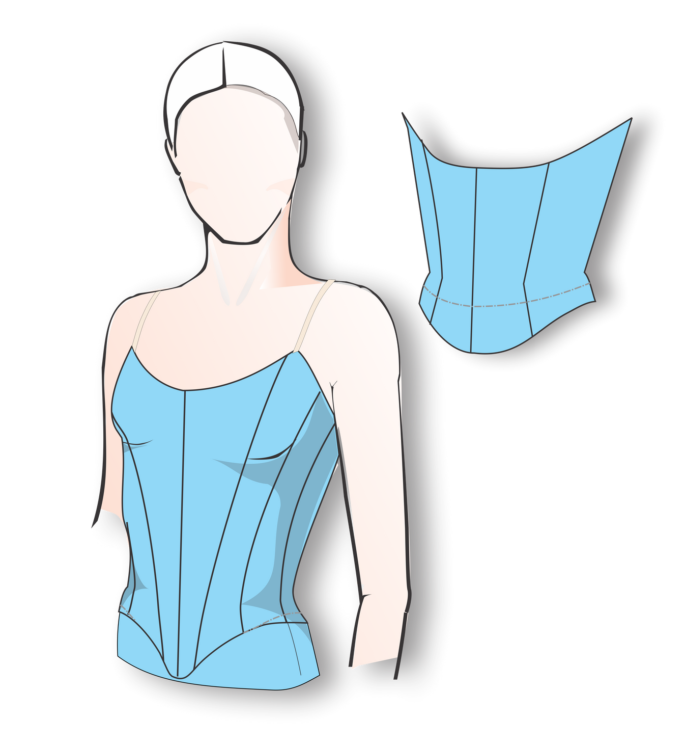 Ballet Bodice Pattern #2104 by Tutus That Dance – Tutus that Dance