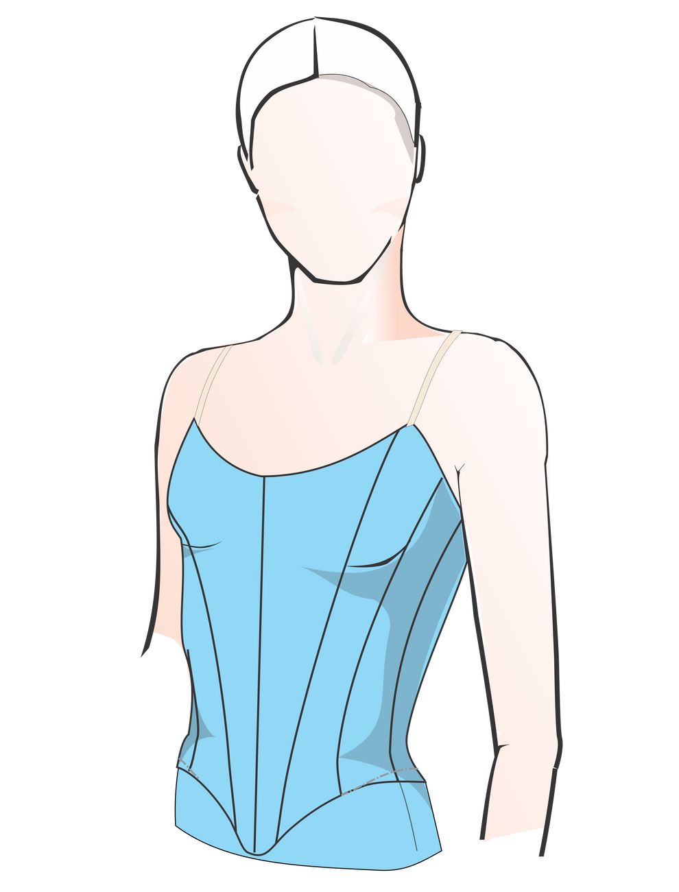 Ballet Bodice Pattern #2104 by Tutus That Dance – Tutus that Dance