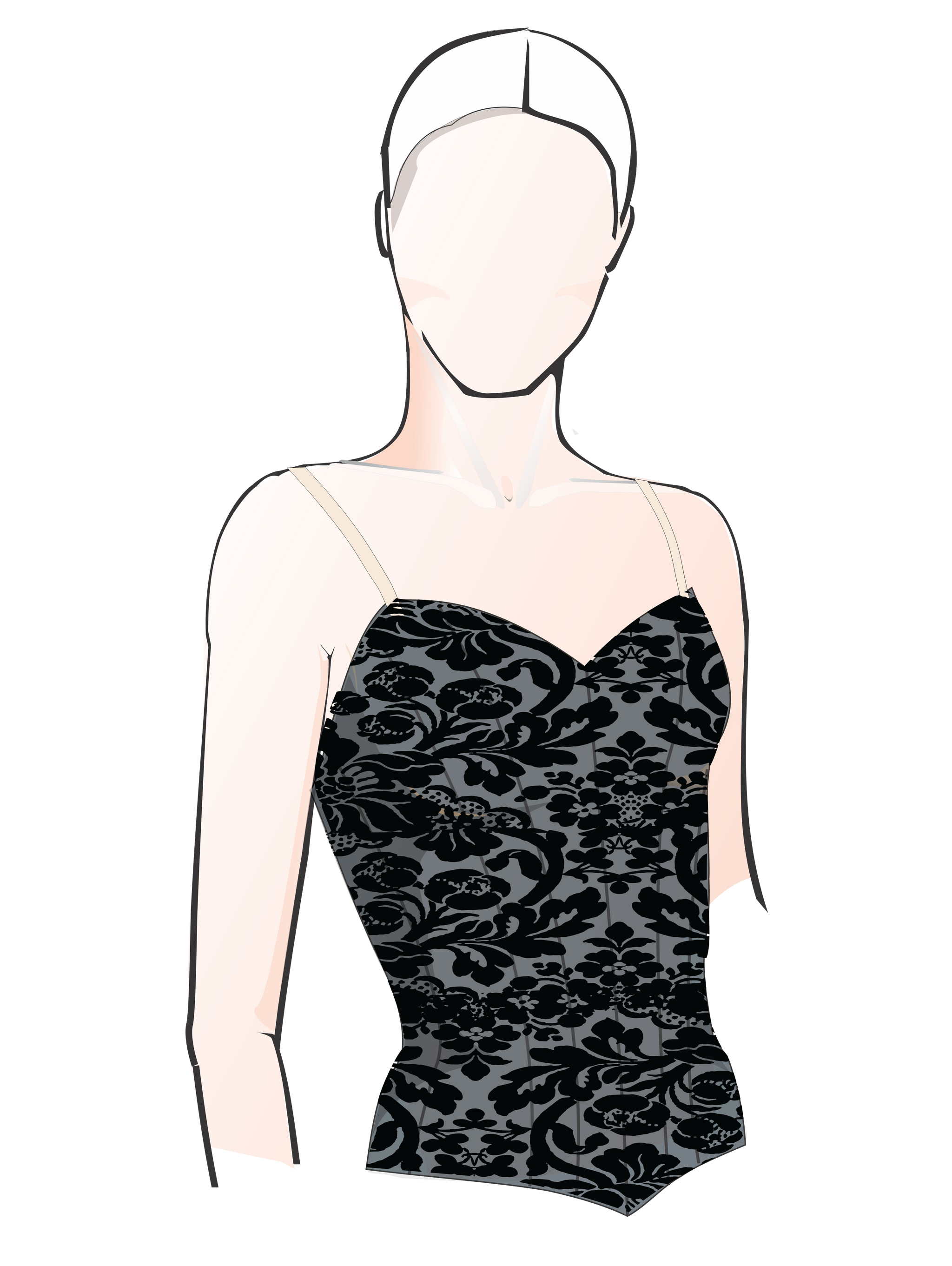 Ballet Bodice Long Line Pattern #2108 by Tutus That Dance – Tutus that ...