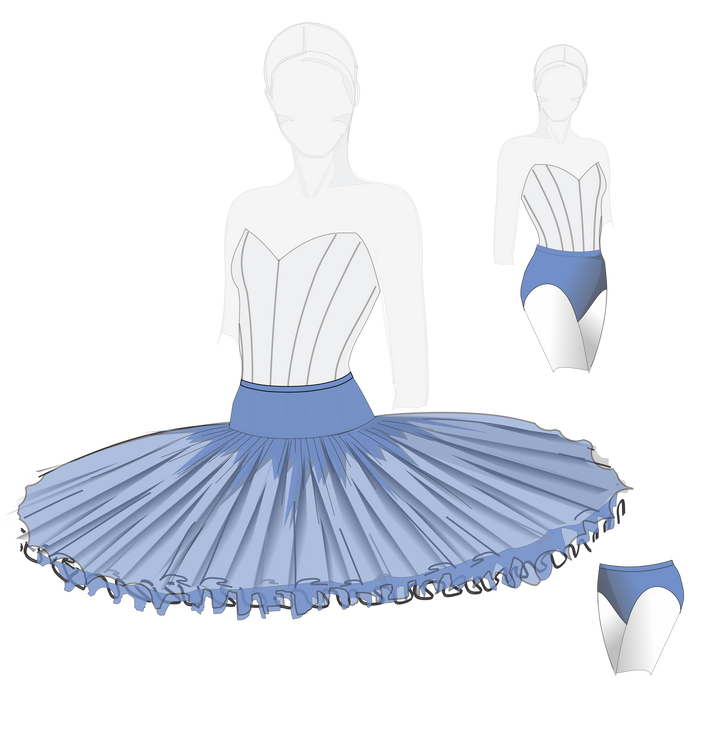 Ballet Stretch Rehearsal Tutu Pattern #2312 by Tutus That Dance – Tutus ...