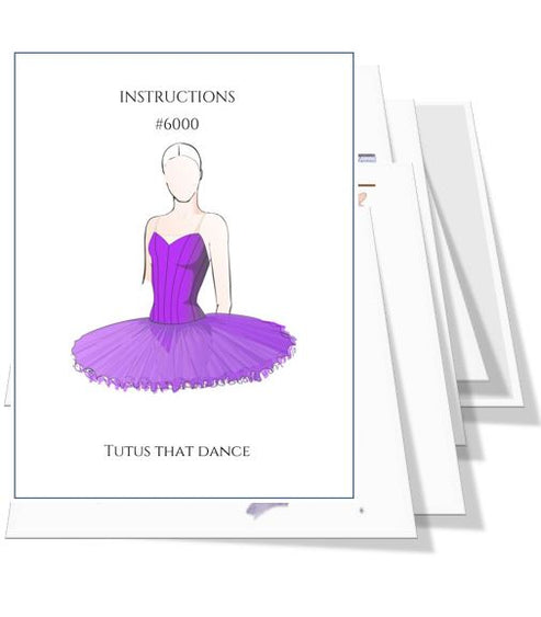 #6000 Stretch Tutu Pattern – Tutus that Dance